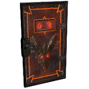 Molten Visage Armored Door | RustStash