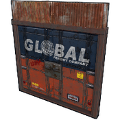 Global Freight Double Door | RustStash
