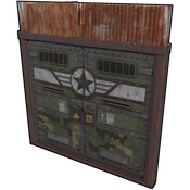 Military Double Door | RustStash
