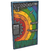 Rainbow Door | RustStash