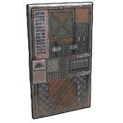 Metalshop Scrap Door | RustStash