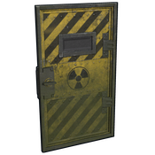Radioactive Armored Door | RustStash