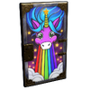 Rainbow Pony Metal Door | RustStash