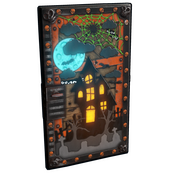 Halloween House Door | RustStash